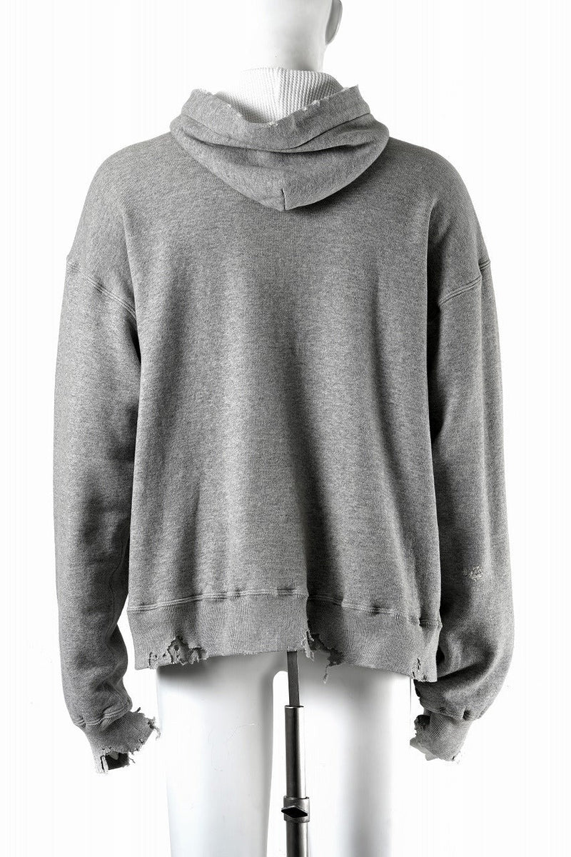 FULLCOUNT FADING DOUBLE FACE SWEAT HOODIE (GRAY)'s product page - LOOM ...
